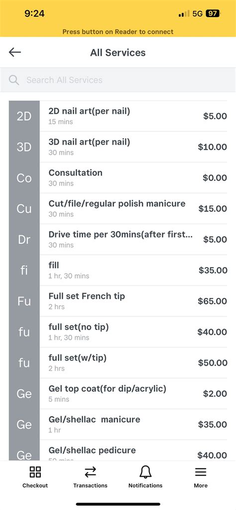 Jason Simonian On Linkedin Mobile Nail Services Here Is The Price Guide You Can Also See Her