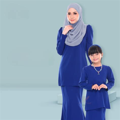 S 5xl Plus Size Baju Kurung Maria Pesak Pahang Plain Kosong Murah Viral Cikgu Melati Ready