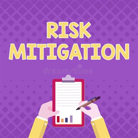 Text Caption Presenting Risk Mitigation Business Idea Strategy To Prepare For And Lessen The