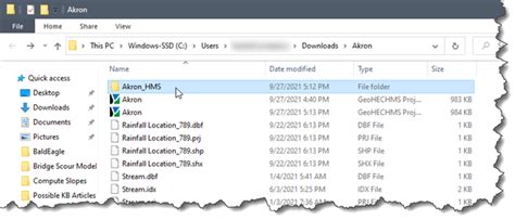 Linking Flow Data From Hec Hms To Ras Civilgeo Knowledge Base