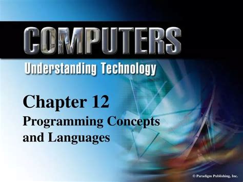 PPT Chapter Programming Concepts And Languages PowerPoint Presentation ID
