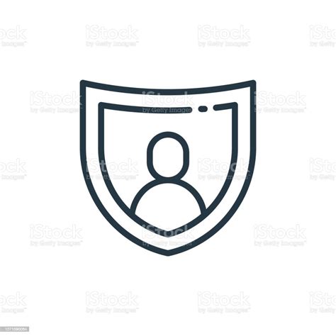 금융 개념에서 보험 아이콘 벡터 보험 편집 가능한 뇌졸중의 얇은 선 그림 웹 및 모바일 앱 로고 인쇄 미디어에 사용하기 위한 보험 선형 기호 건강관리와 의술에 대한 스톡