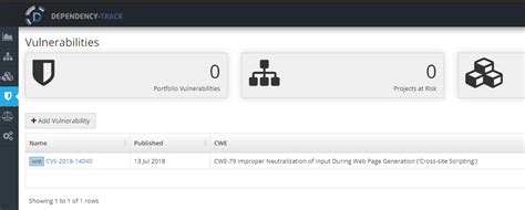 Dtrack Not Displaying Vulnerable Components · Issue 506 · Dependencytrackdependency Track · Github