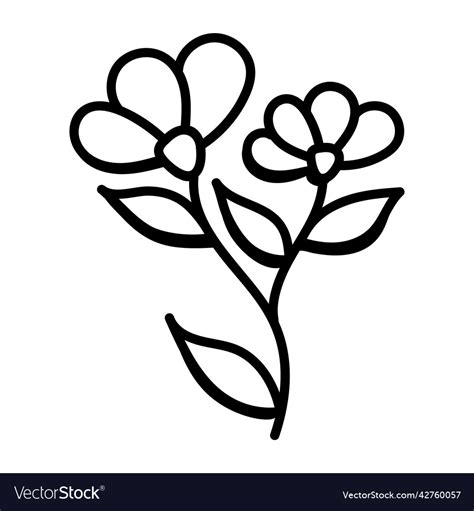 Bloom Royalty Free Vector Image Vectorstock
