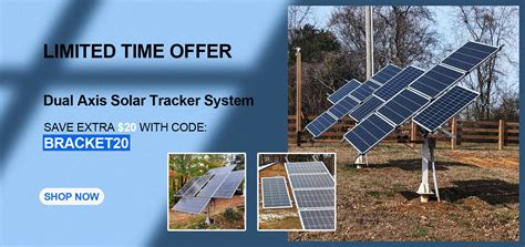Single Axis Solar Tracker System Help To Increase 30 Power Eco Worthy