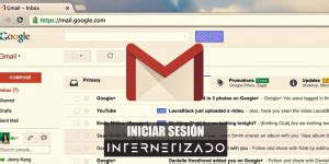 Gmail Iniciar Sesión O Entrar Al Correo Electrónico