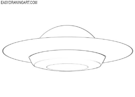 20 Easy Ufo Drawing Ideas How To Draw A Ufo