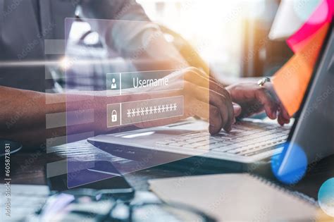 Login Form Password Information Security Privacy Protection