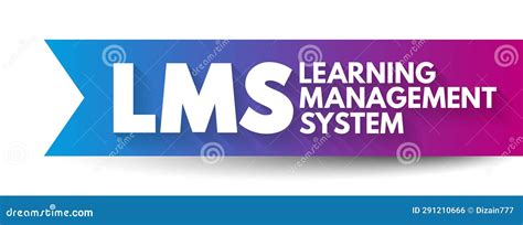 Lms Learning Management System Acronym Software Application For The Administration