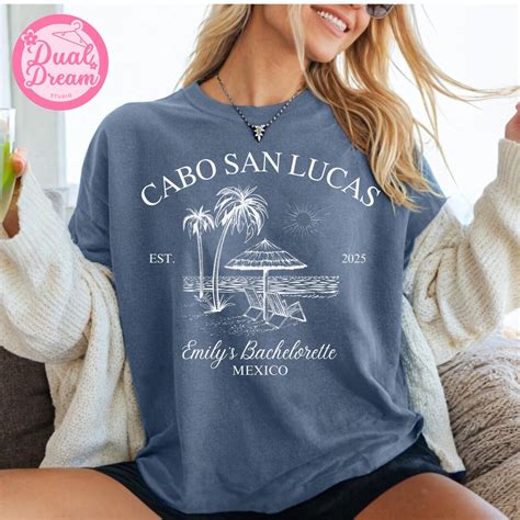 Cabo San Lucas Girls Club Comfort Colors Shirt Los Cabos Bachelorette