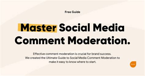 Social Media Comment Moderation Guide Respondology