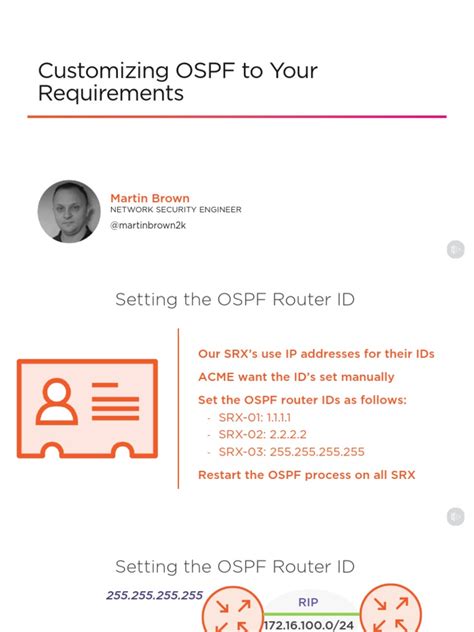 Junos Customizing Ospf To Your Requirements Download Free Pdf Internet Protocols