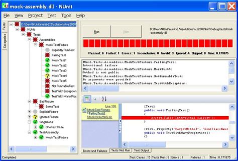 nunit nunit gui