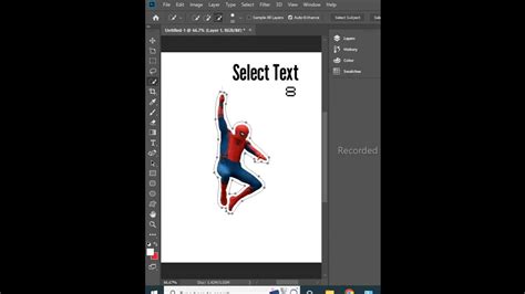 How To Create Text Path In Selection Mode Photoshop Editing Aslam