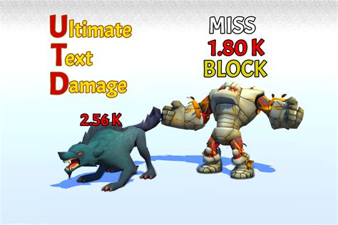 Ultimate Text Damage GUI Tools Unity Asset Store