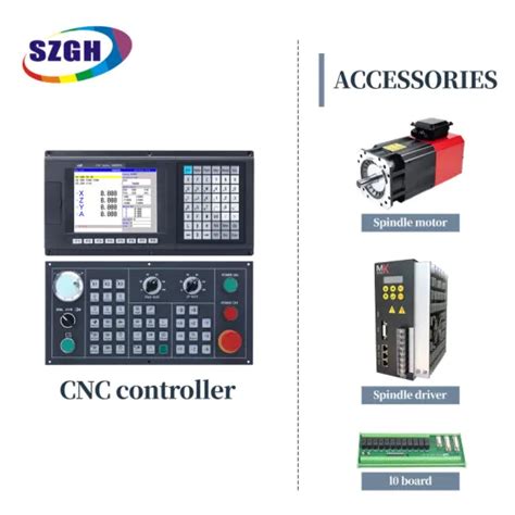Low Cost Good Performance 4 Axis Milling Cnc Controller For Milling Center Support Plc Atc 4
