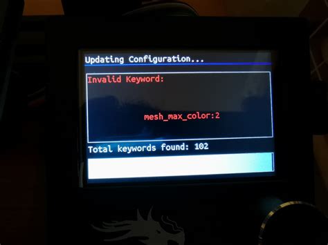 BUG Installing Pre Configured Firmware Give Errors Warnings Issue Bigtreetech