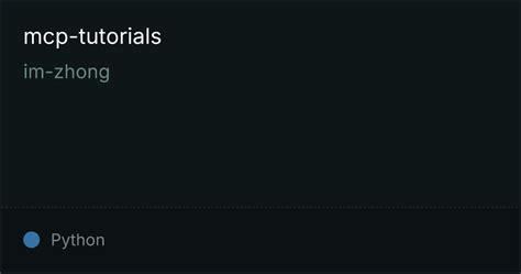 Weather MCP Server Glama