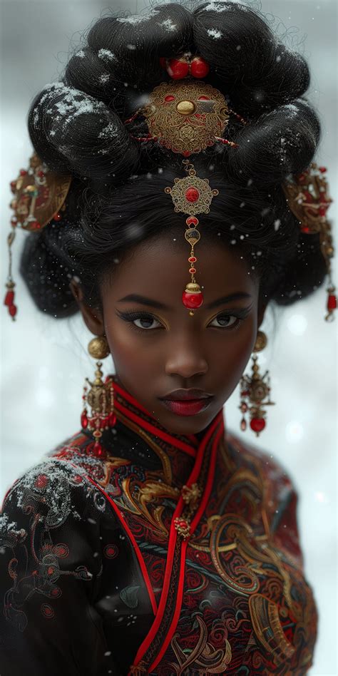 African Girl Chinese Dynasty Artofit