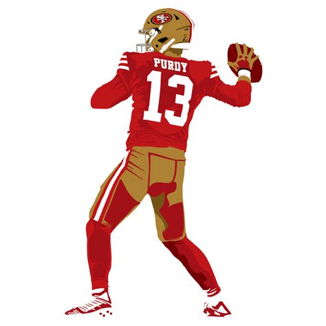 Brock Purdy San Francisco 49ers Player Svg Digital Download Inspire