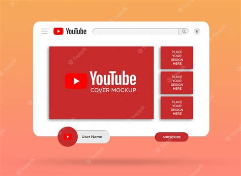 Premium Psd Youtube Video Covers Mockup