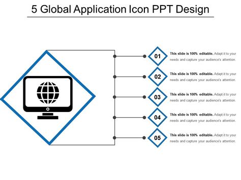 Global Application Icon Ppt Design PPT Images Gallery PowerPoint Slide Show PowerPoint