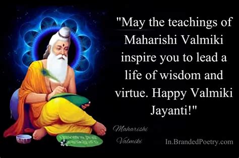 Maharishi Valmiki Jayanti Wishes 2024 Valmiki Jayanti Quotes