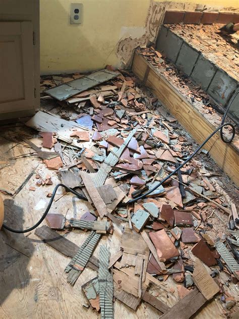 DIY How To Remove Tile Floor Fast Lehman Lane