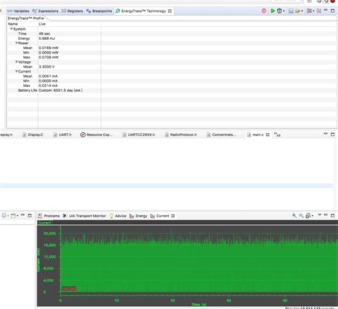 Launchxl Cc26x2r1 Energytrace On My Launchxl Cc26x2r1 Read About 0