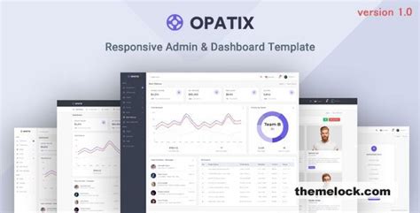 Opatix Admin And Dashboard Template Crack Themes