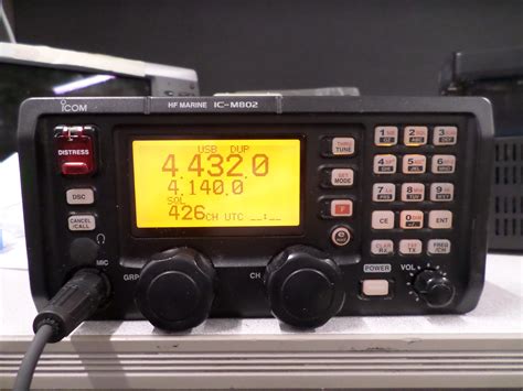 Icom Ic M802 Ssb Single Sideband Am Hf Radio System With Tuner Max Marine Electronics