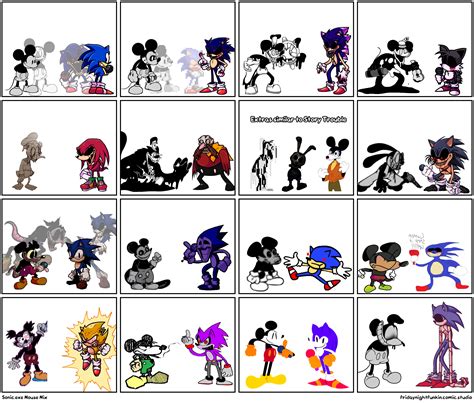Sonicexe Mouse Mix Comic Studio