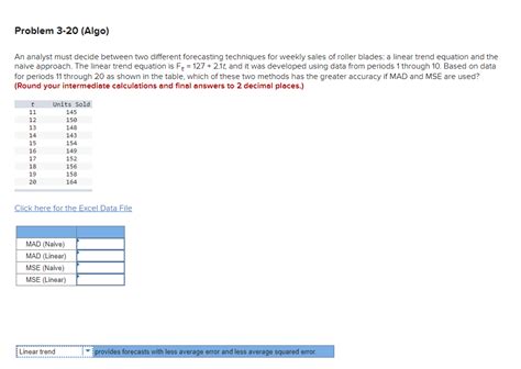 solved problem 3 20 algo an analyst must decide between