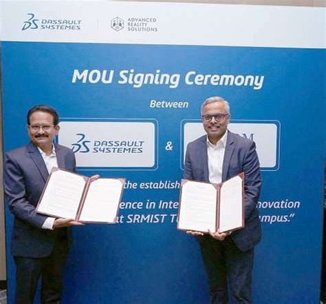 srm institute of science and technology tiruchirappalli and dassault