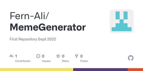 Github Fern Alimemegenerator First Repository Sept 2022