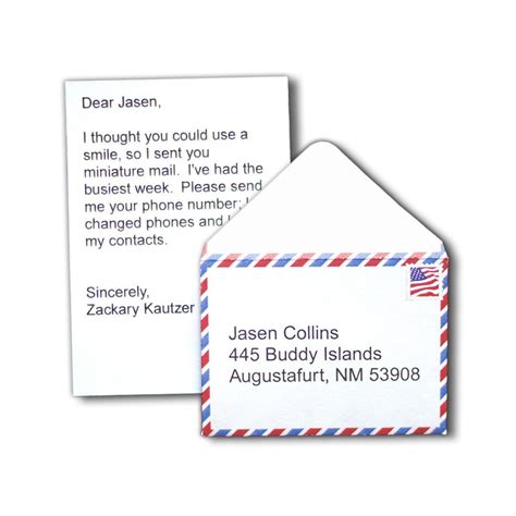 Mailing Letter