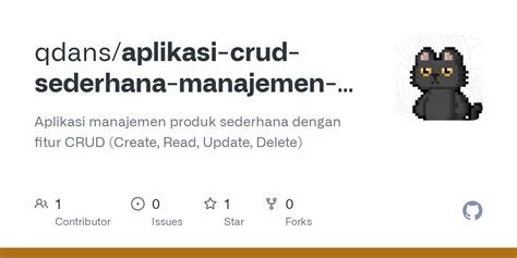 Github Qdans Aplikasi Crud Sederhana Manajemen Produk Netbeans Mysql Aplikasi Manajemen