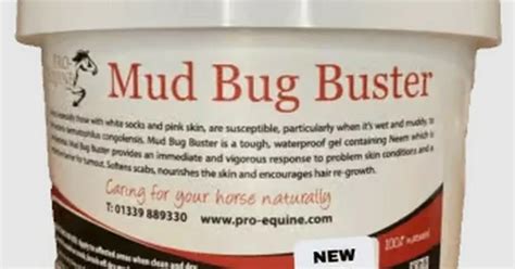 Mud Bug Buster Muk Forebyggelse Og Behandling Til Hest 900 Gram Uden