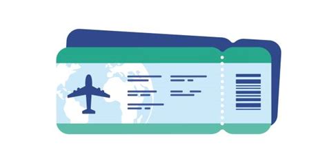 210 Blank Boarding Pass Clip Art Stock Illustrations Royalty Free