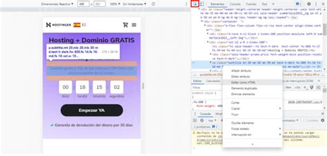 Cómo inspeccionar elementos en Chrome Guía para principiantes