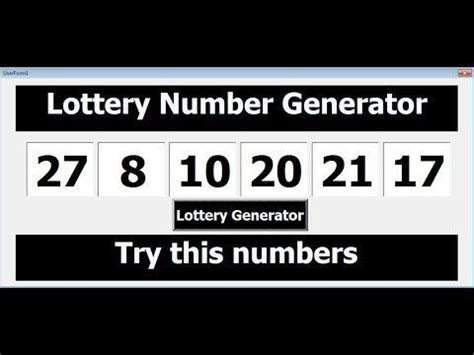 Vba Excel Lottery Numbers Generator Tutorial Artofit