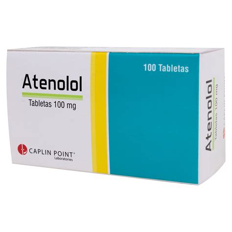 Comprar Atenolol De 100 Mg Precio Indicado Por Tableta Walmart