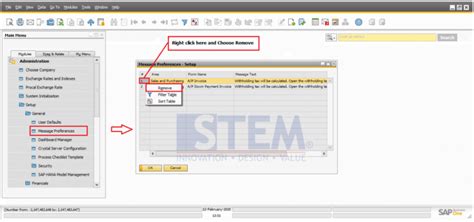 Make The Confirm Pop Up Message From The Document Reappear SAP Business One