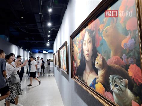 中国光谷人工智能ai艺术展预展开幕，常展持续到10月7日 极目新闻