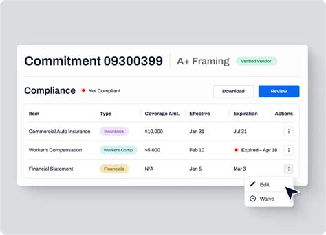 Compliance Document Tracking Software