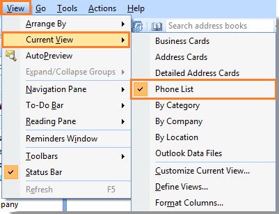 How To Sort Contacts By Date Created Or Added In Outlook
