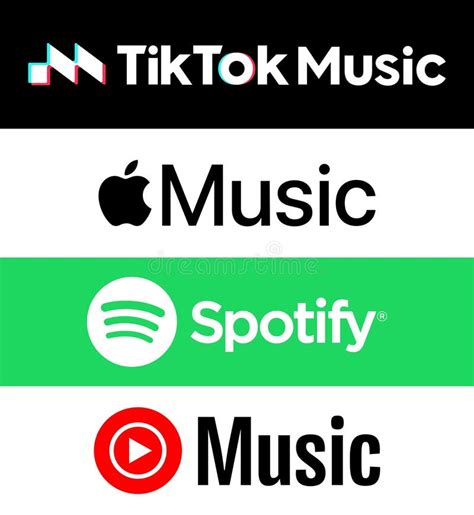 Spotify Youtube Music Apple Music Stock Illustrations – 78 Spotify Youtube Music Apple Music ...