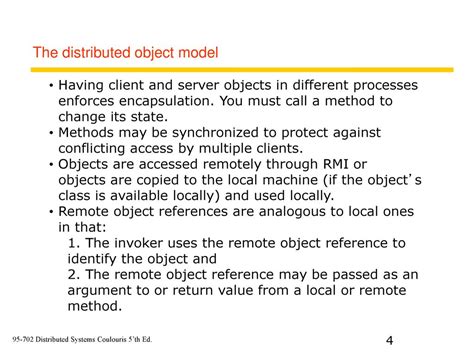 Understand Distributed Object System Short Ppt Download
