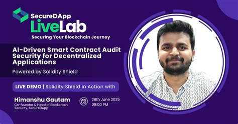 Solidity Soliditydevelopers Securedapp Blockchain Security