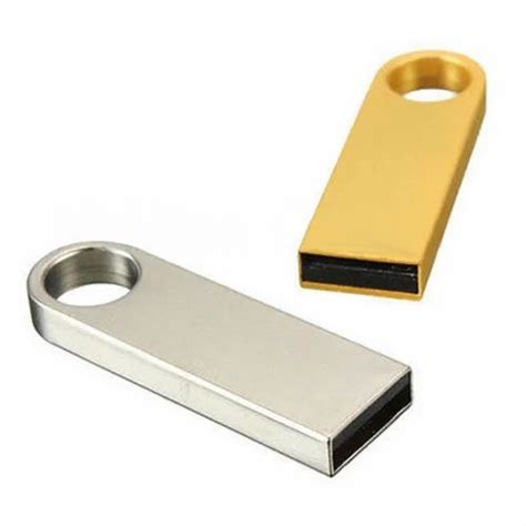 Silver Usb Metal Pen Drive Memory Size Gb For Data Stroage Rs Piece Id